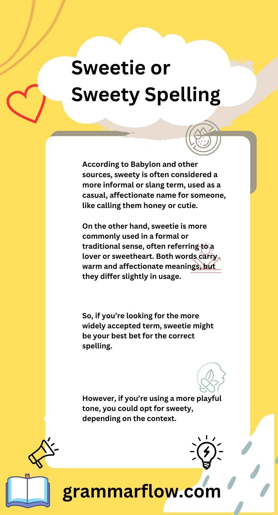 Sweetie or Sweety Spelling:Discover the Surprising Truth